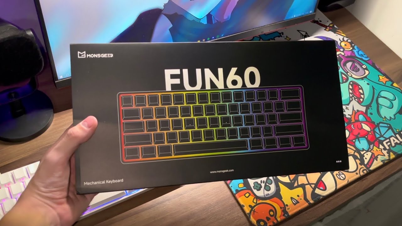 Melhor Teclado Magnético Baratinho - AKKO FUN 60 Pro - YouTube