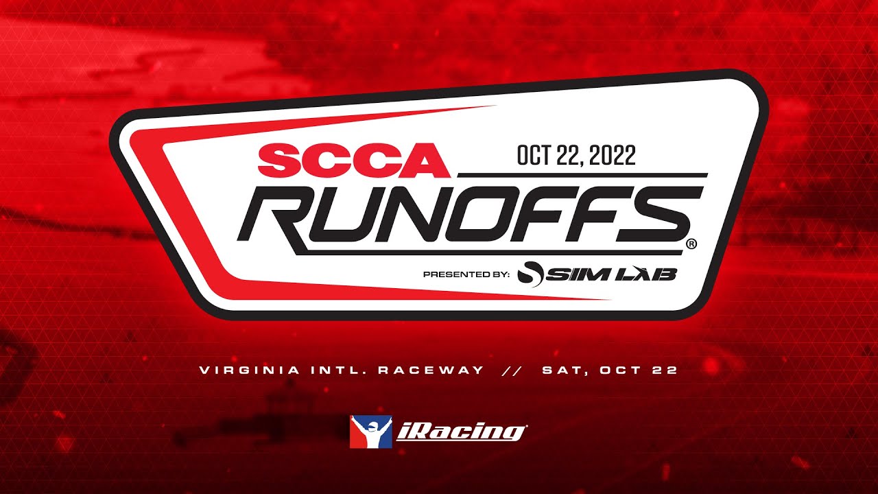 iRacing SCCA Runoffs presented by Sim Lab | Virginia International ...