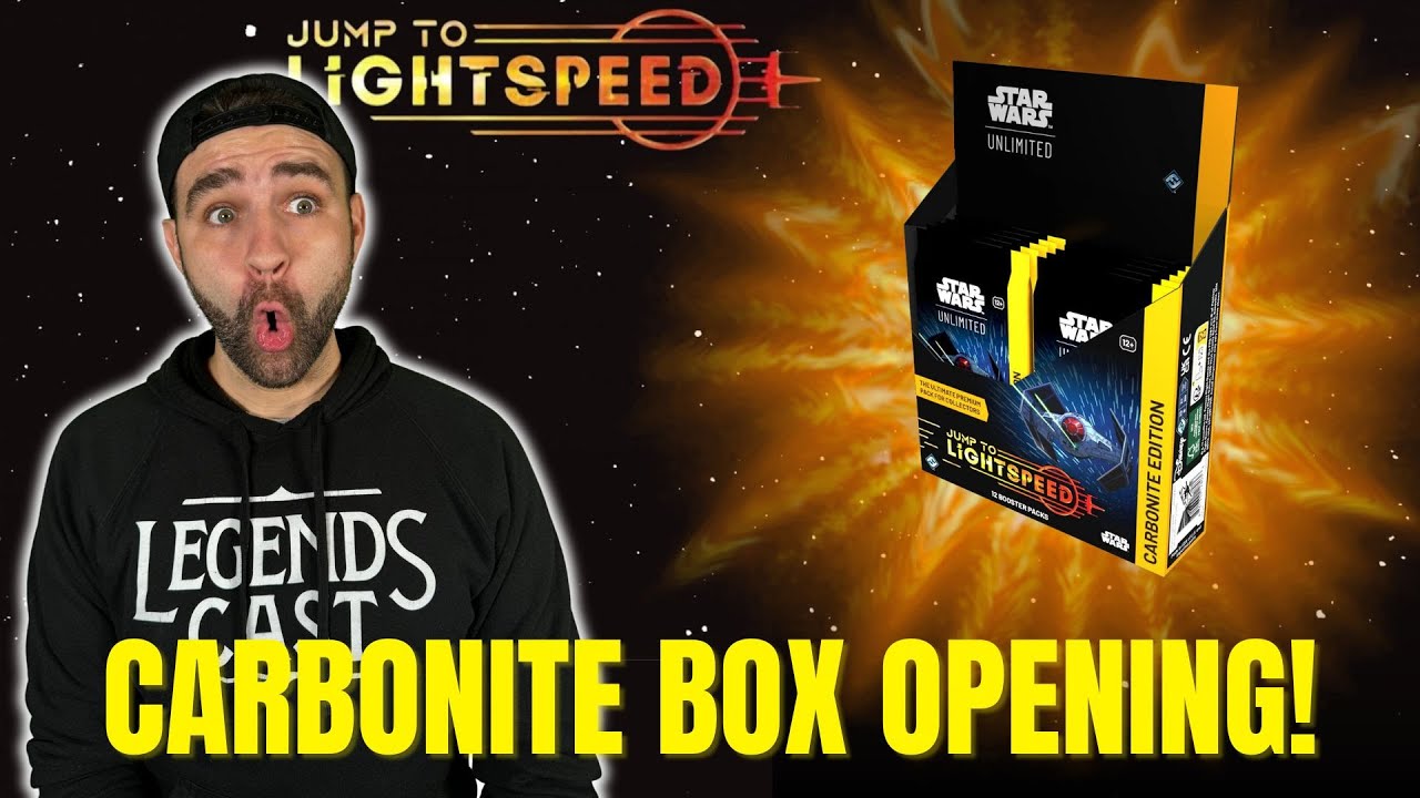 Opening a BOX of Carbonite Packs! | Star Wars Unlimited - YouTube