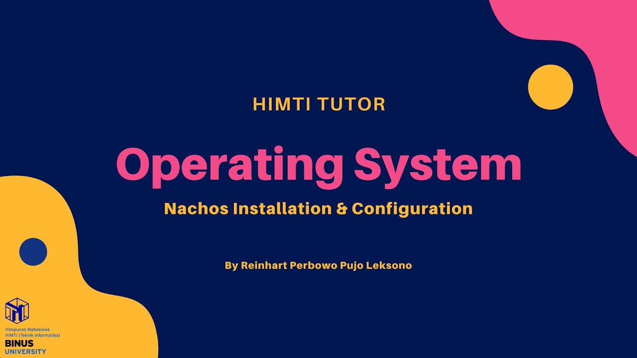 [HIMTI TUTOR] Operating System - Nachos Installation & Configuration - YouTube