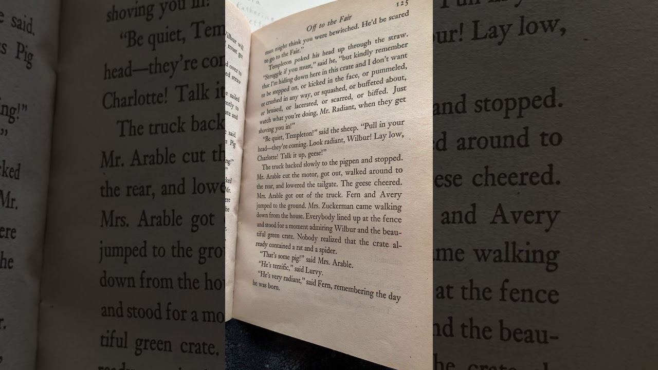 Charlotte’s Web - Chapter 16 - YouTube