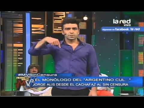 jorge alis y su monologo muy bueno