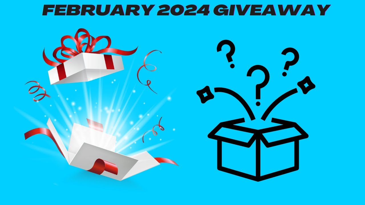 February Giveaway for Members only. - YouTube