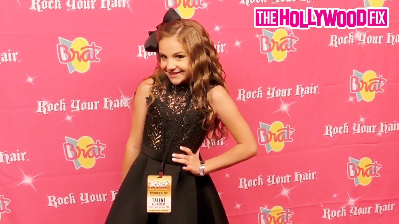 Piper Rockelle Flashes A Huge Smile On The Red Carpet At The Rock Back ...