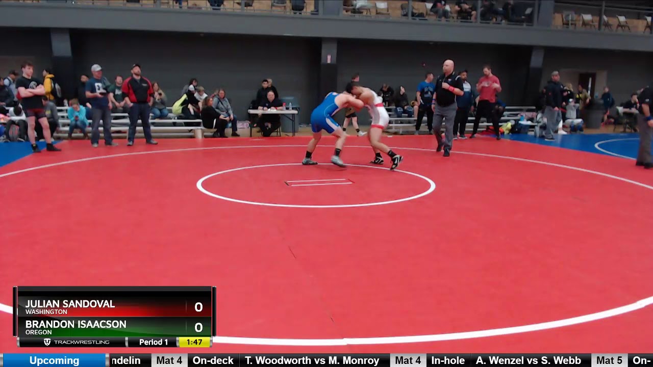 16U 152 Julian Sandoval Washington Vs Brandon Isaacson Oregon - YouTube