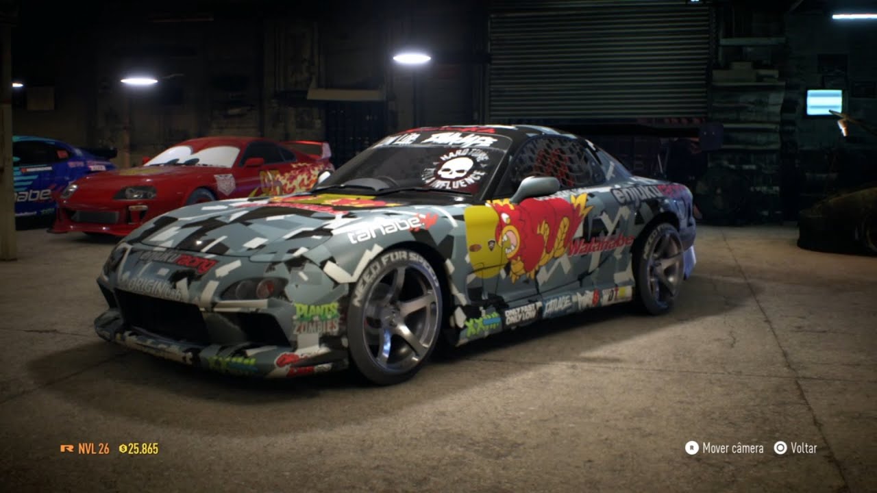 MAZDA RX7 DRIFT MAD MIKE VINILS NO NEED FOR SPEED 2015 - YouTube