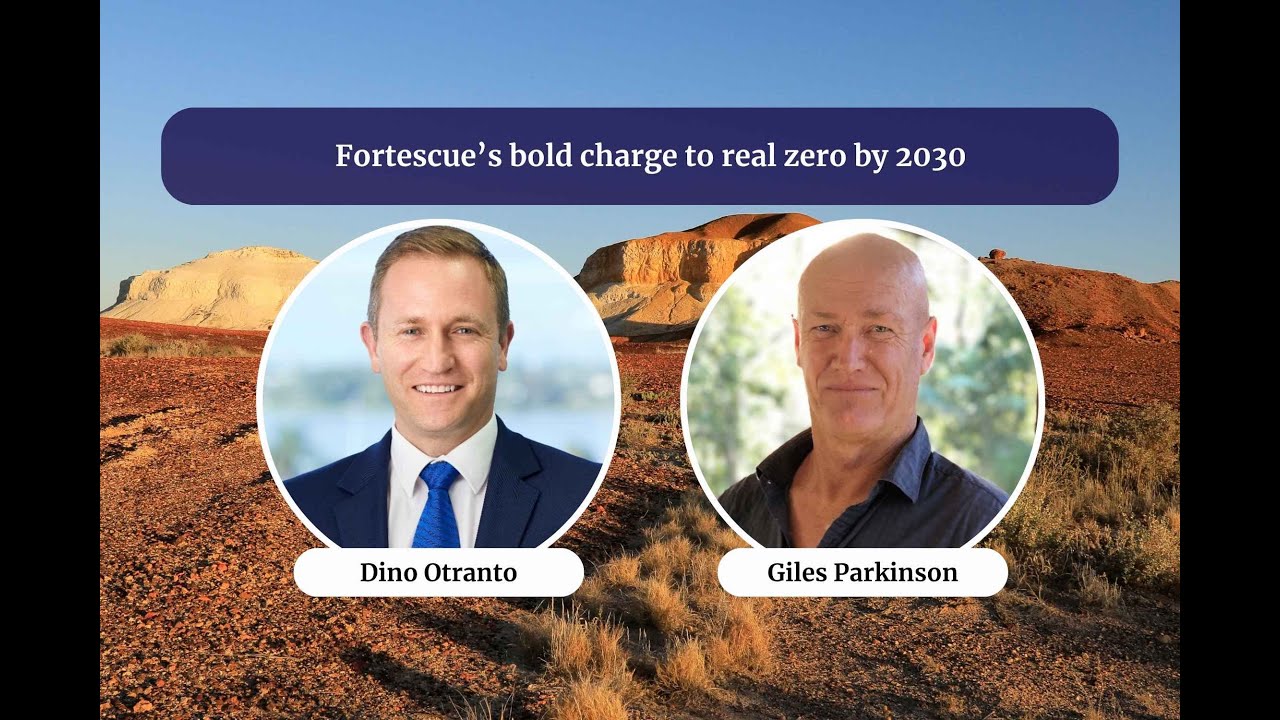 Fortescue’s bold charge to real zero by 2030 | Energy Insiders - YouTube