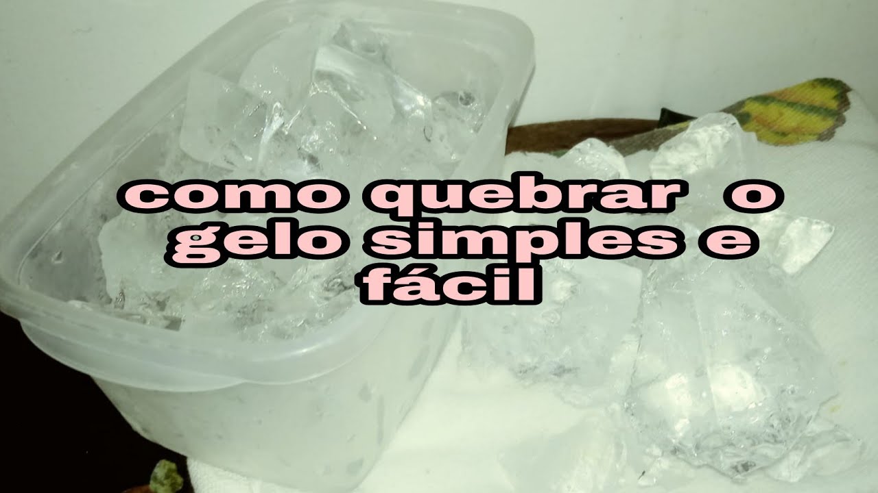 Quebra Gelo Simples E Rápido - FDPLEARN