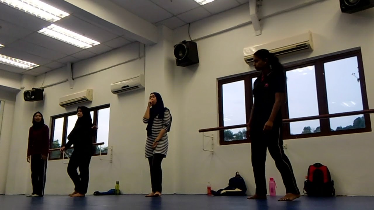 Dance department rehearsal tarian Inang klasik 2017 - YouTube