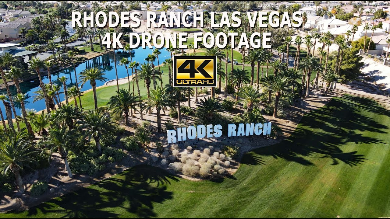 Rhodes Ranch Las Vegas 4K Drone Footage - YouTube