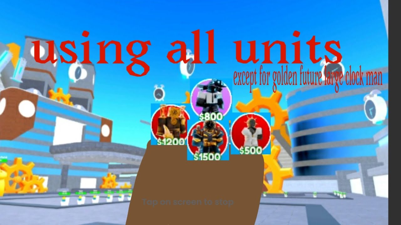 using all units in ttd #roblox #ttd #toilettowerdefense #skibiditoilet ...