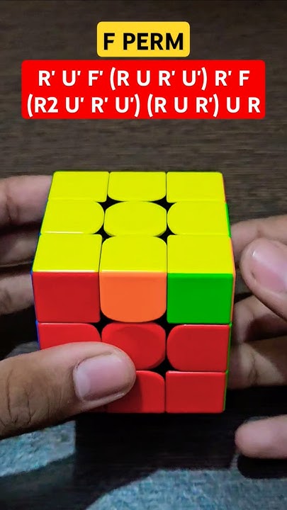 F PERM PLL ALGORITHM ️ #shorts #rubikscube - YouTube