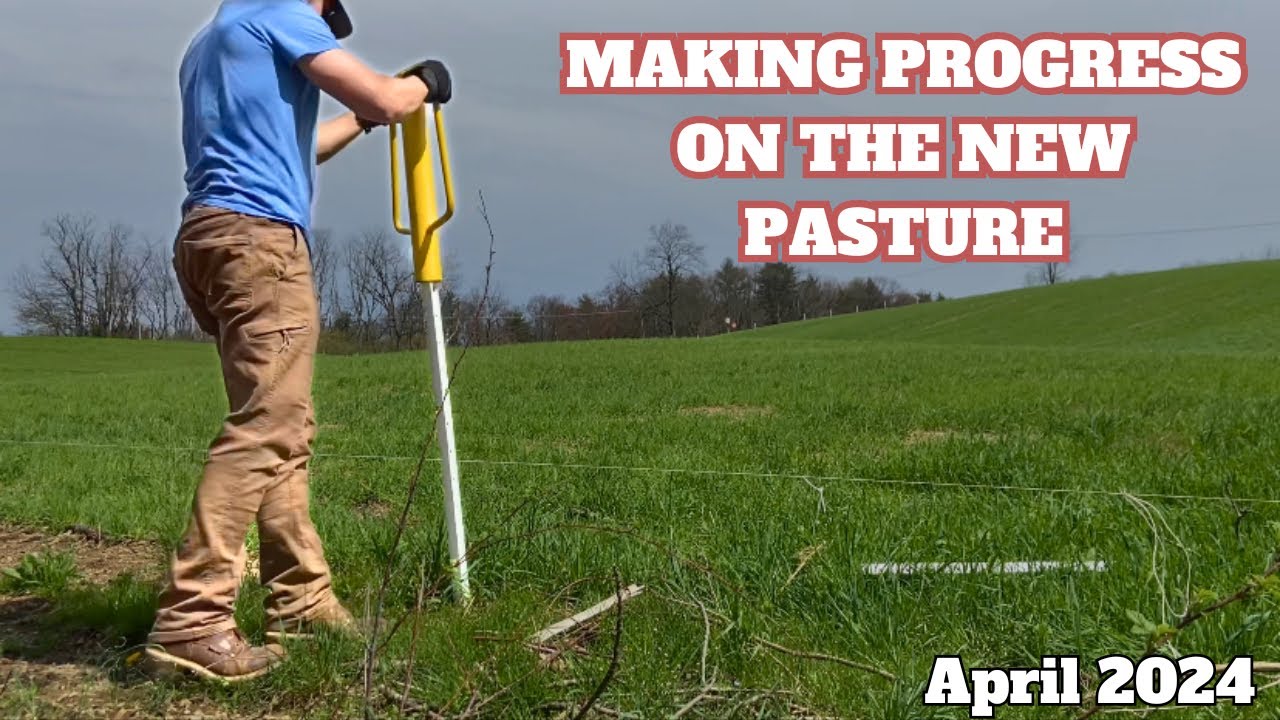 Making Progress On The New Pasture: Posts Are In! - YouTube