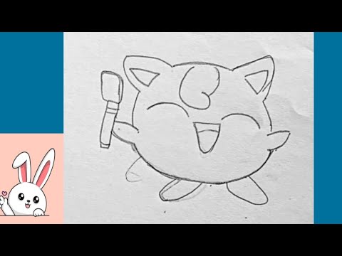 how to draw jigglypuff Pokemon step by step || easy drawing - YouTube