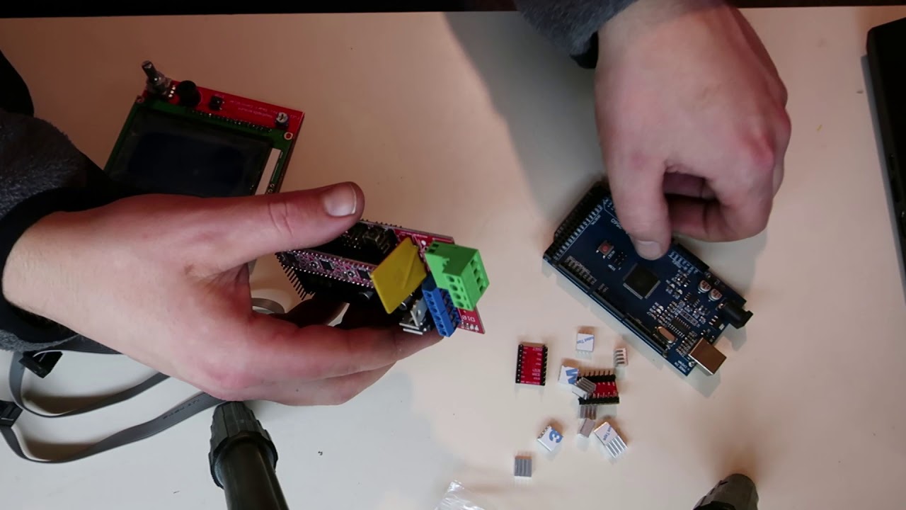 MPCNC Primo Build Ep. 06 Arduino Ramps assembly and Marlin install ...