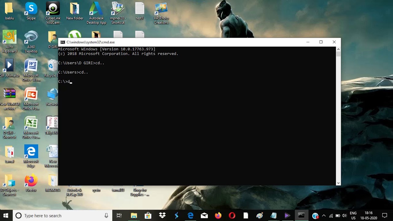Character User Interface - YouTube