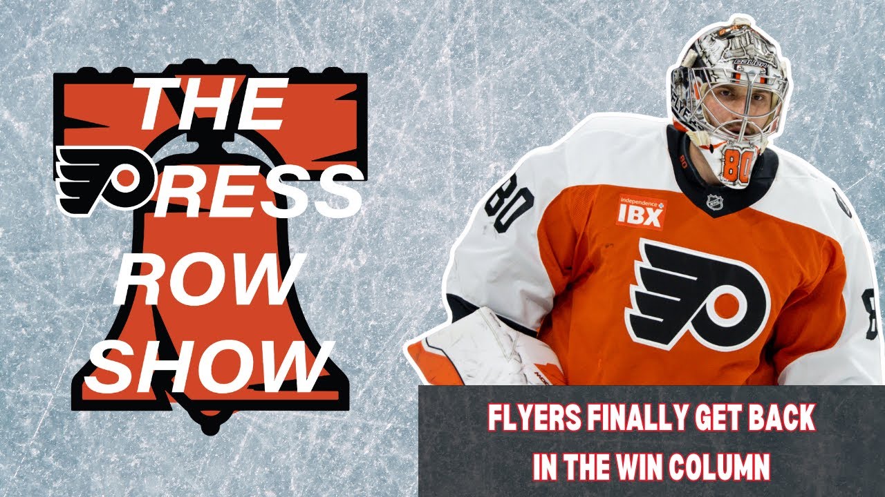 The Press Row Show Post Game: Flyers Take Down the Caps 4-2 To Get Back ...