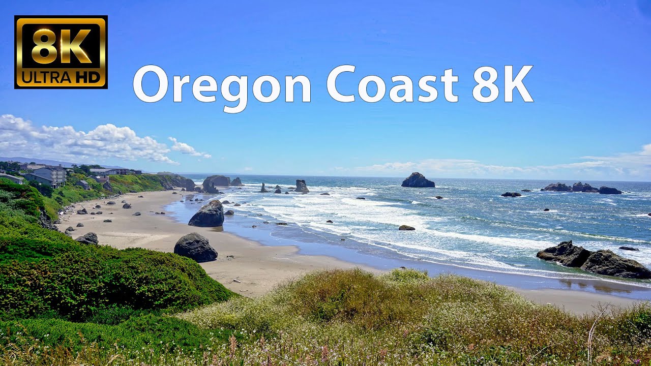 Oregon Coast in 8K - Oregon Islands National Wildlife Refuge - Sony A1 ...