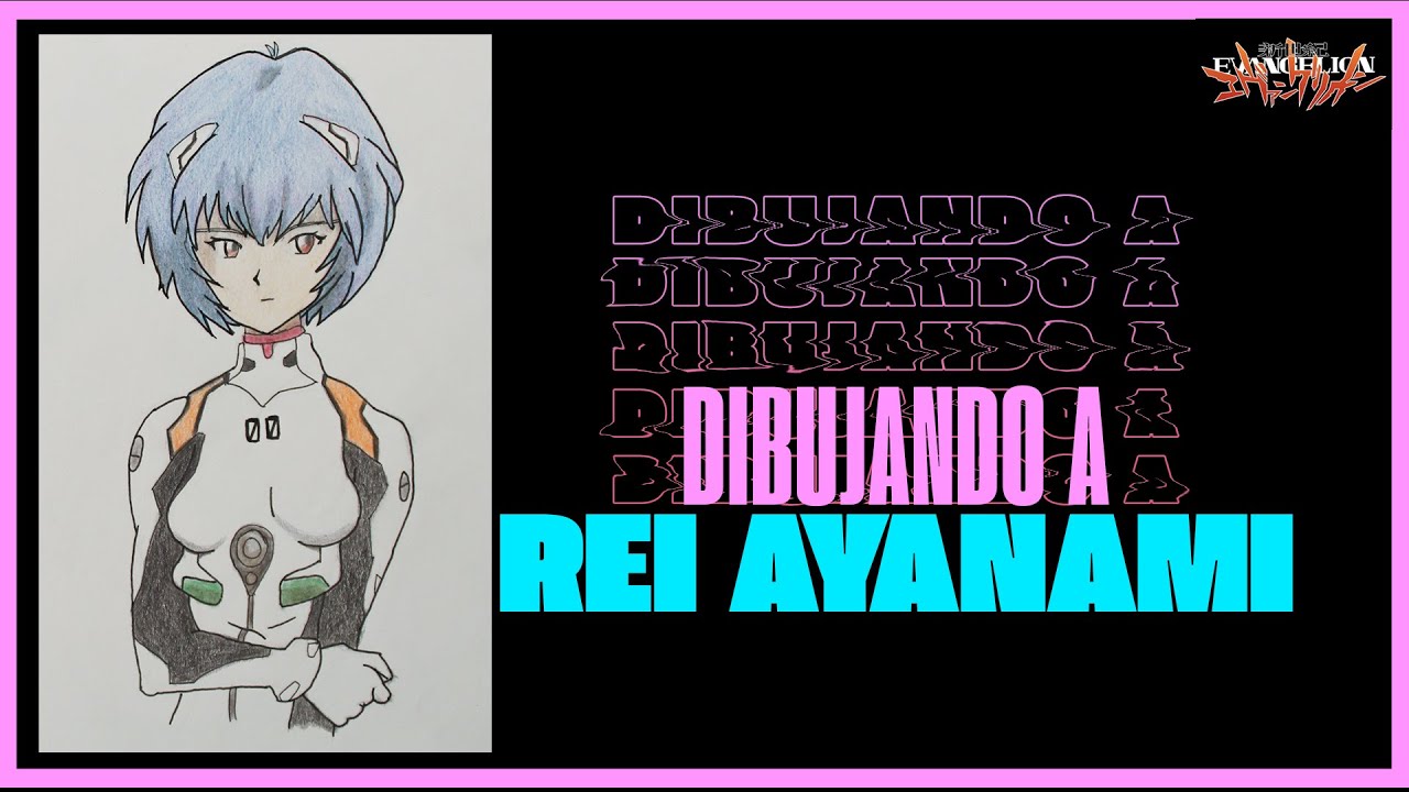 Cómo dibujar a Rei Ayanami PASO A PASO / How to draw Rei Ayanami STEP ...