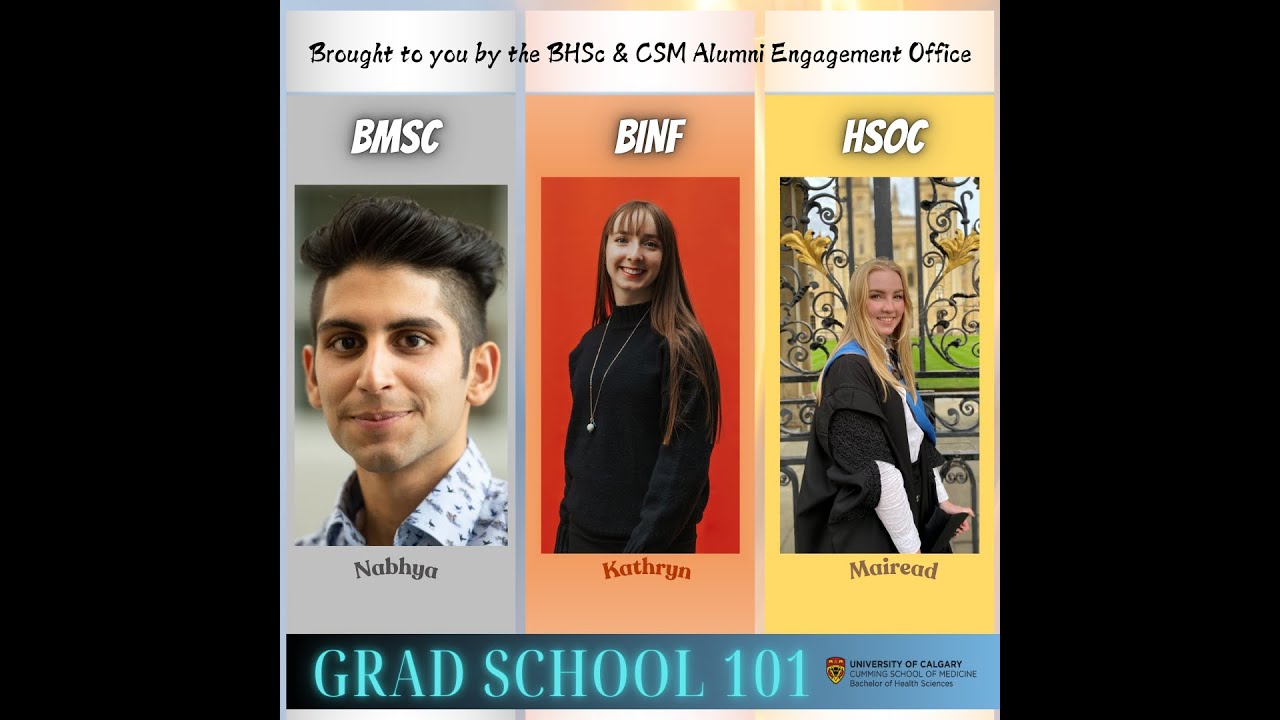 BHSc/BCR Grad School 101 - YouTube