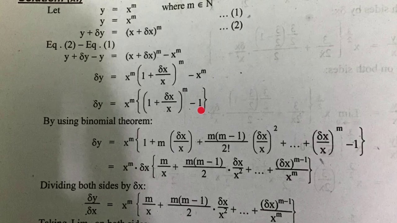 Derivatives using ab-initio method by NAUREEN VALLIANI - YouTube