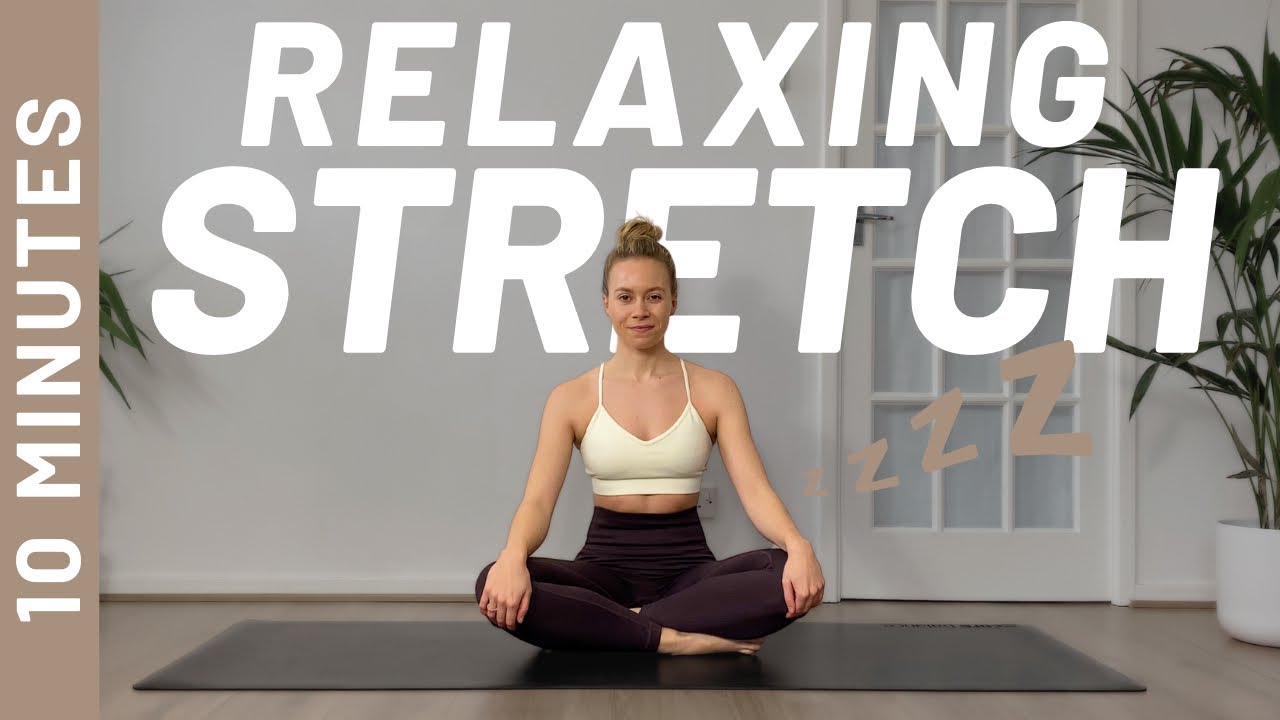 10 MIN EVENING STRETCH - Use After Work or Before Bed / Relaxation ...