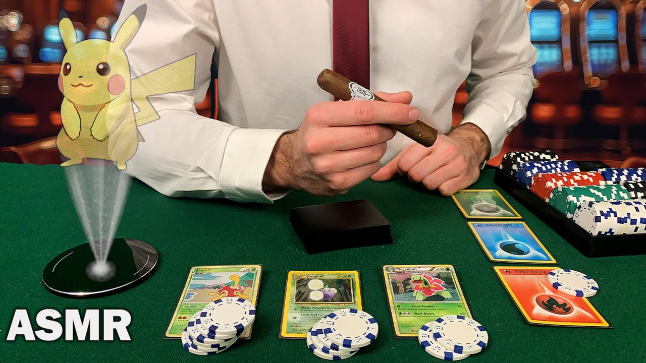 [ASMR] 🎲Gambling with Team Rocket (Battle Bets) | Pokémon Casino ...