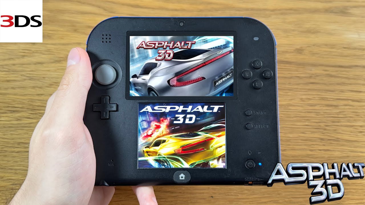 Asphalt 3D / Nintendo 2DS (3DS) Gameplay - YouTube