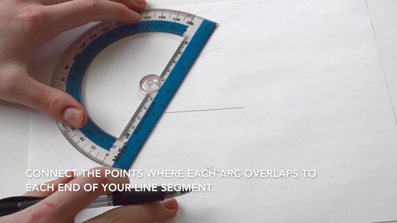 How To Construct A Rhombus Using A Compass And Straightedge - YouTube
