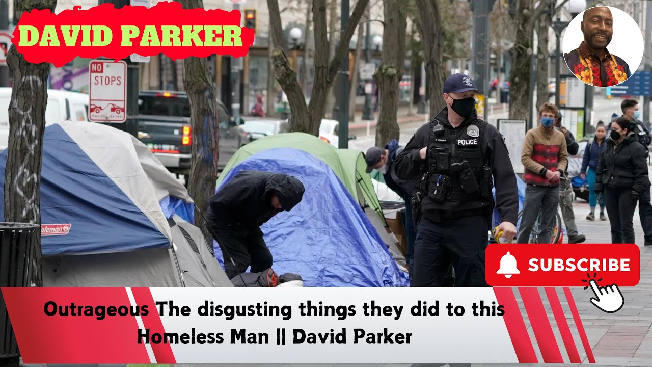 Outrageous The disgusting things did to this American Homeless Man ...