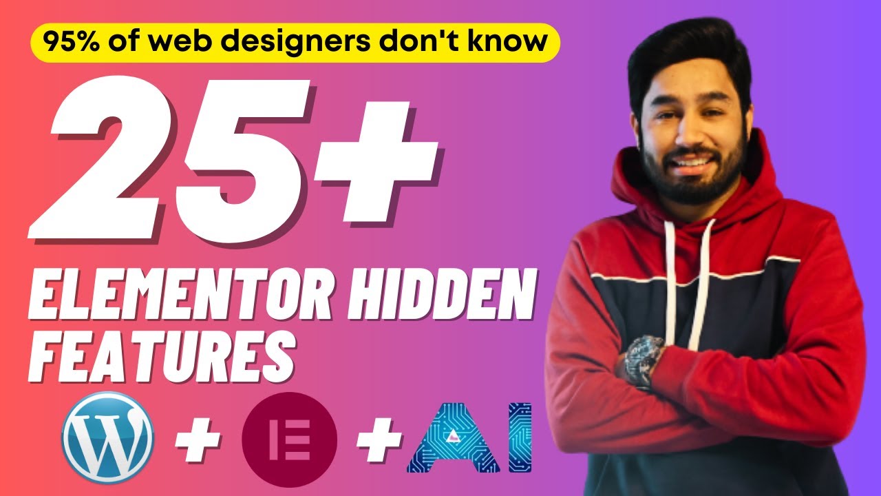 Top 25 Elementor Hidden Features | Elementor Tips and Tricks | Elementor AI - YouTube