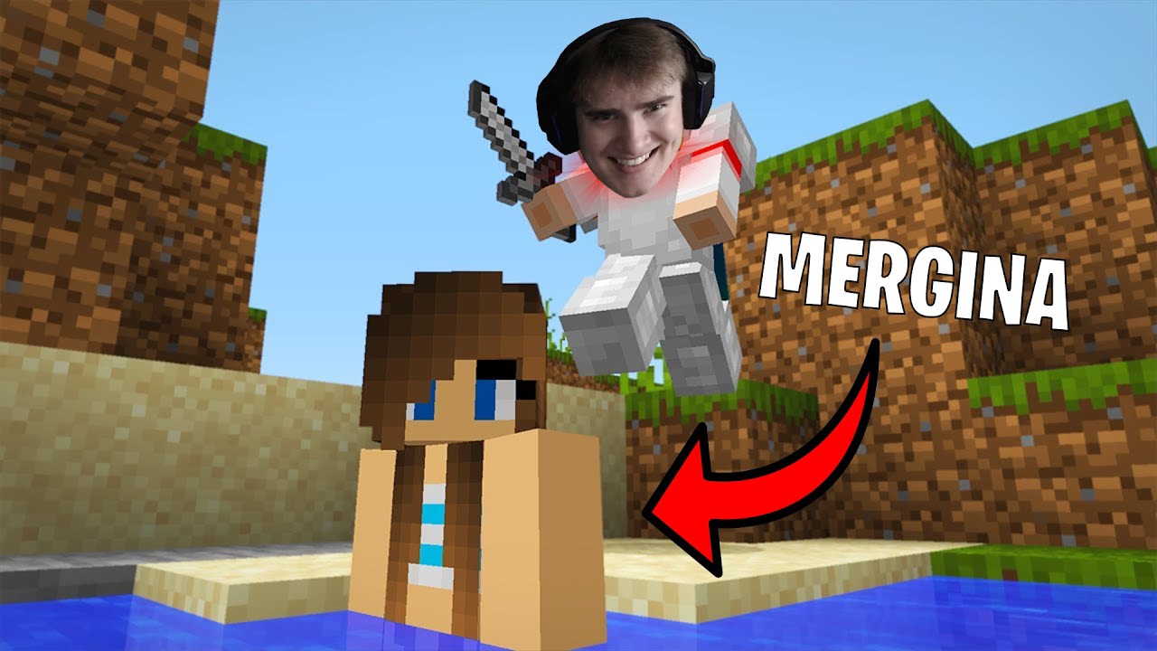 AŠ ŽAIDŽIAU MINECRAFT SU MERGINA! - YouTube