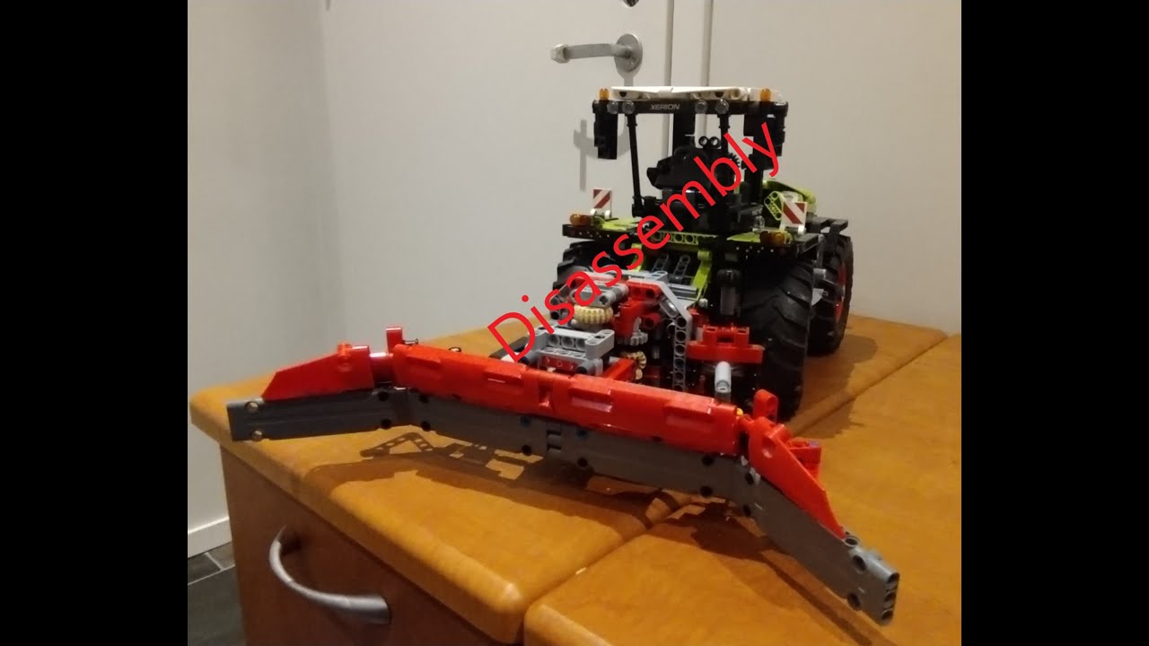Disassembly Lego Technic 42054 Claas Xerion 5000 Trac VC Silage Plow ...