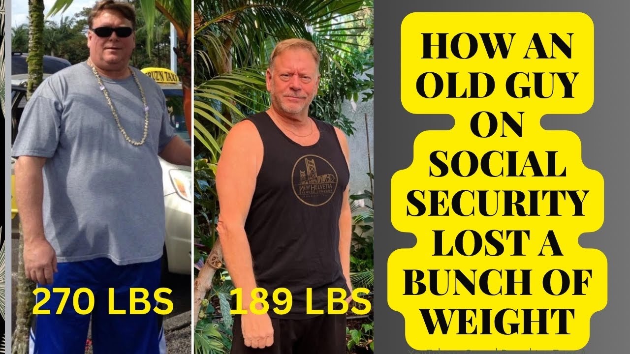 How I lost 75 lbs | MY weight loss JOURNEY | Retired 65 year old Guy on ...