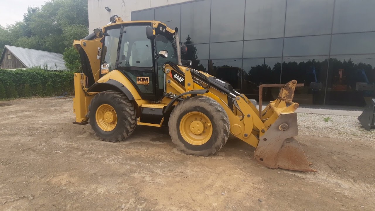 CATERPILLAR 444F KOPARKO-ŁADOWARKA 2013R KM MASZYNY BUDOWLANE WWW ...