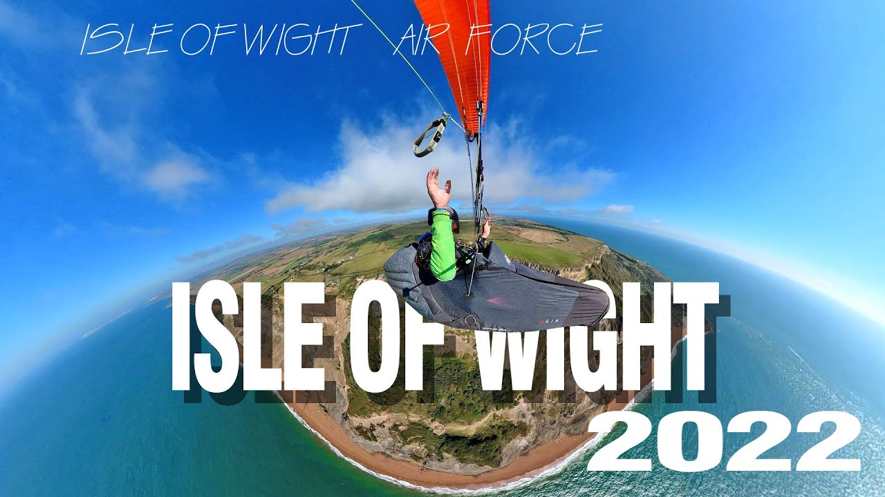 PARAGLIDING IOW 2022 #Bruce Goldsmith design #Paragliding #Paragliding ...