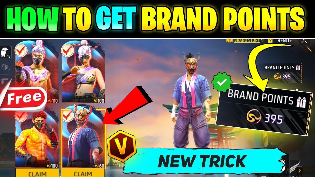 How To Get Brand Points In Free Fire || Brand Points In Free Fire Kaise ...