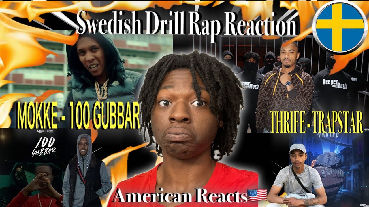 American Reacts to Swedish Rap With English Subtitles! Ft. THRIFE ...