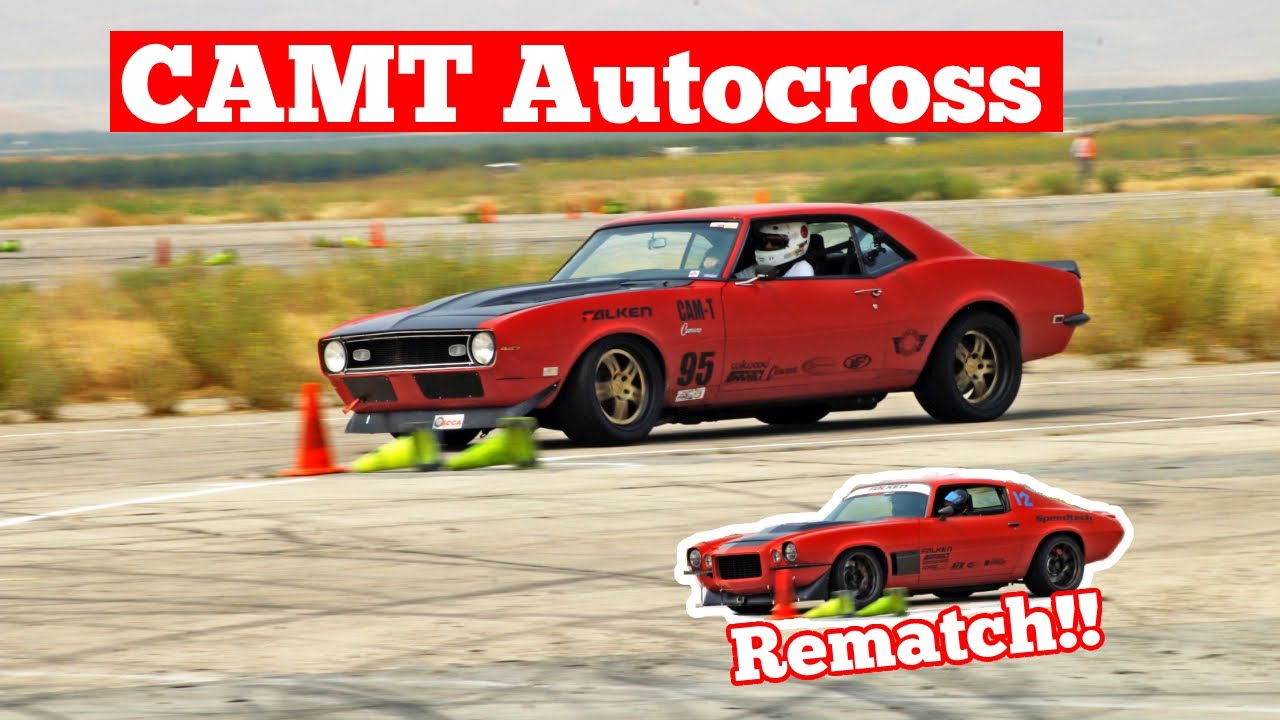 68 Camaro vs 70 Camaro Autocross Battle at American Auto-X Series - Ep ...
