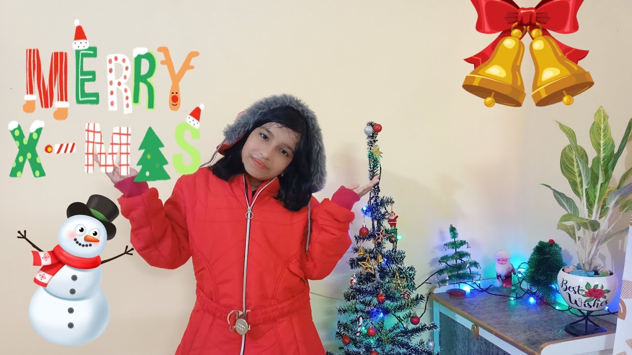 Merry Christmas | Christmas tree Decoration | Christmas Song | Mimi's Creation - YouTube