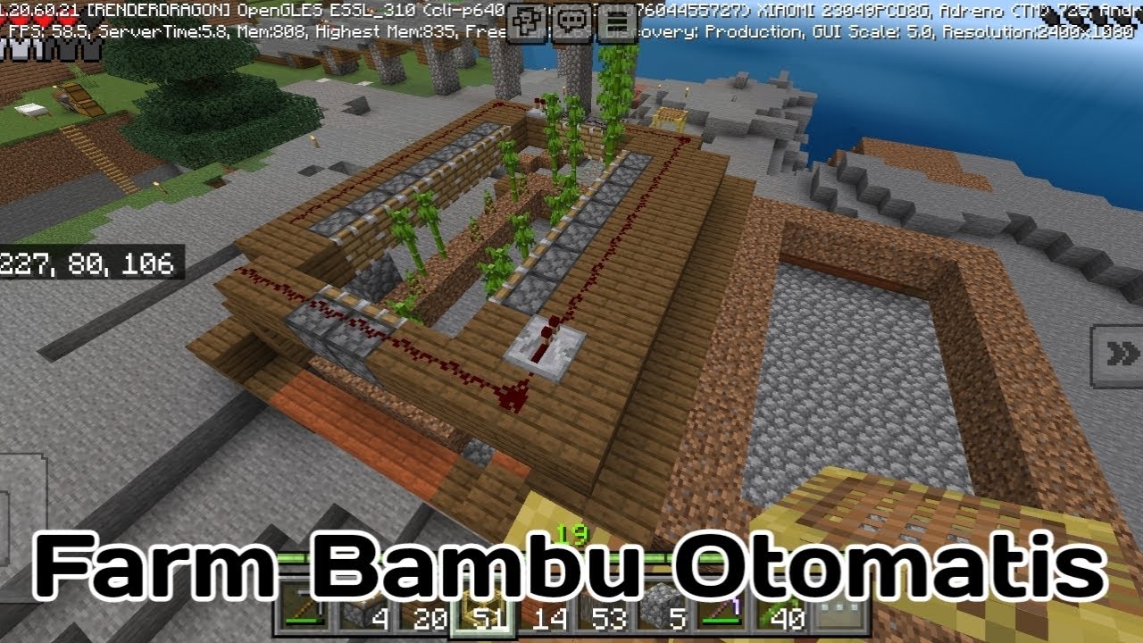 Farm Bambu Yang Dimana Di Perlukan Iq Tinggi Dan Skill Yang Hebat - YouTube