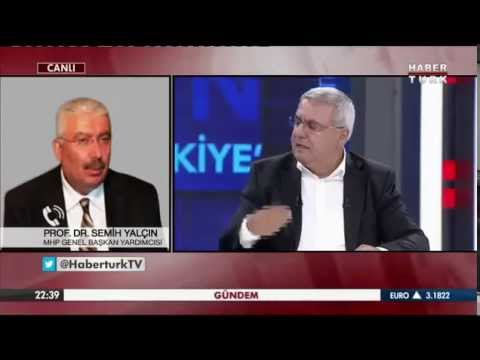 MHP'li Semih Yalçın'dan Canlı Yayında Büyük Terbiyesizlik!