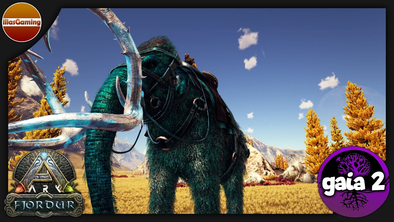 Teleporters και Heavenly Mammoth! ARK Gaia 2 on Fjordur E6 - YouTube