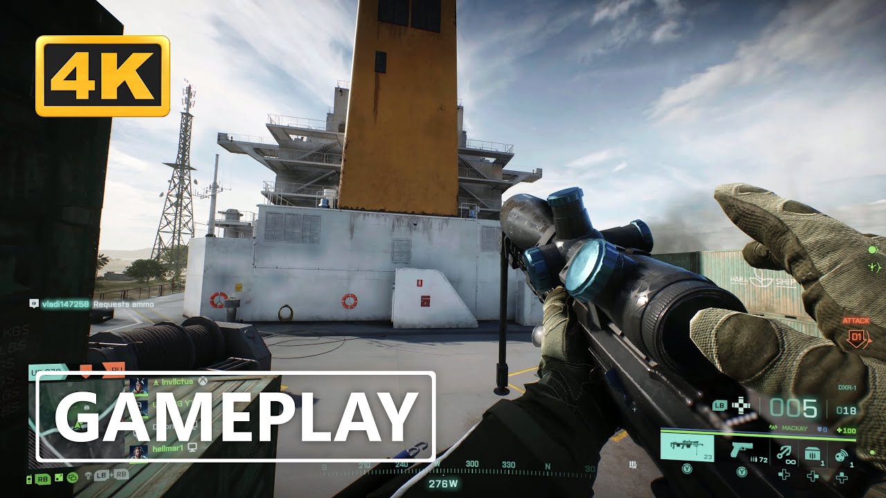 Battlefield 2042 Xbox Series X Breakthrough Gameplay 4K [Stranded ...