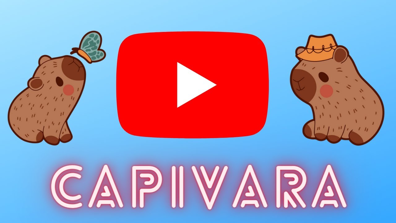 Eu joguei minecraft como uma capivara - YouTube