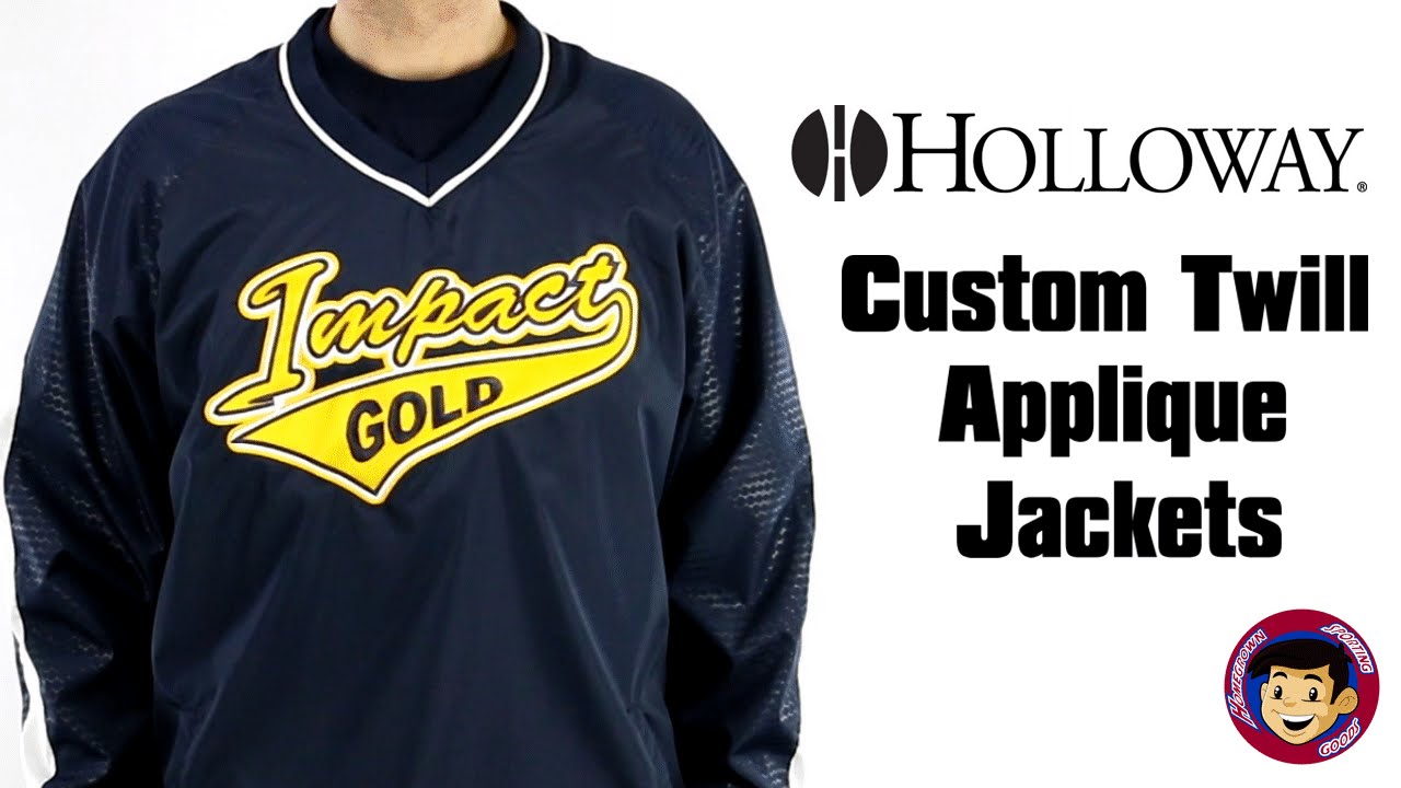 Custom Tackle Twill Jackets | Holloway Sewn Appliques - Homegrown ...