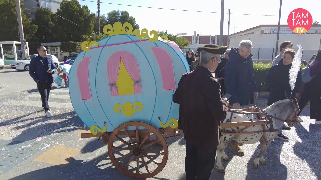 La magia dell' infanzia anima il Giovedì Grasso a Floridia - YouTube