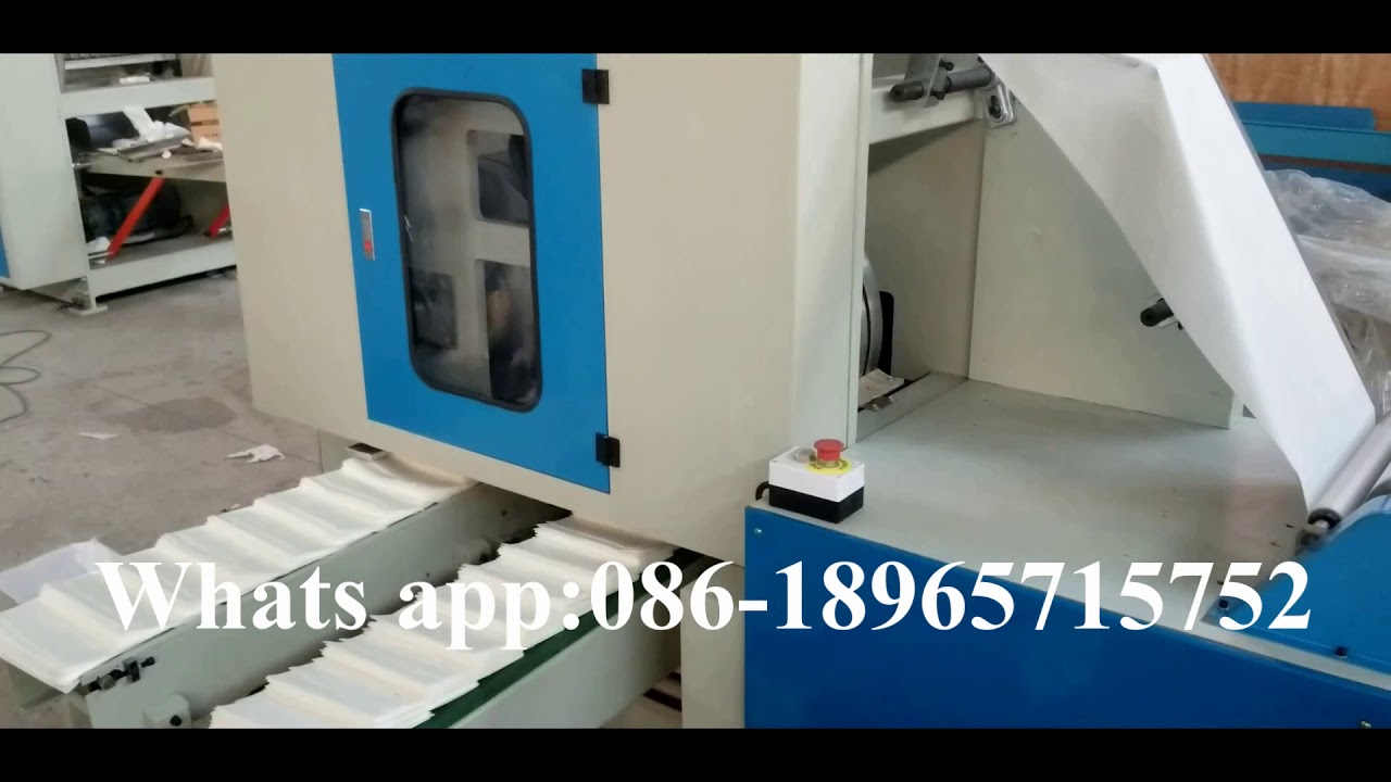 Automatic Toilet Seat Cover Making Machine - YouTube