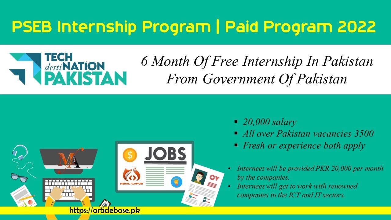 PSEB Internship Program 2022 - How to apply for Pakistan Software Export Board Internship - PSEB ...