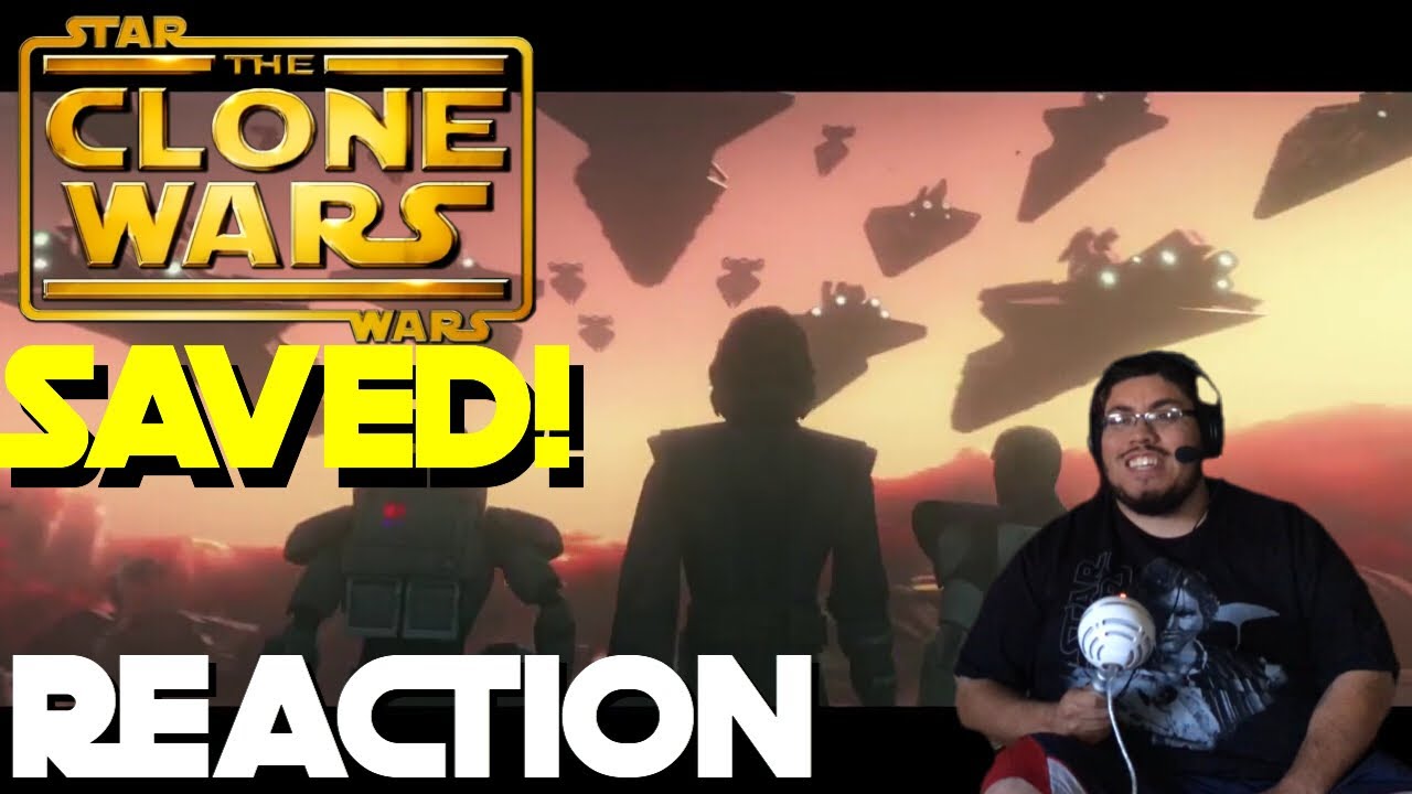 Star Wars the Clone Wars TRAILER REACTION: Clone Wars SAVED! - YouTube